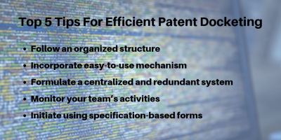 Efficient Patent Docketing Tips & Best Practice